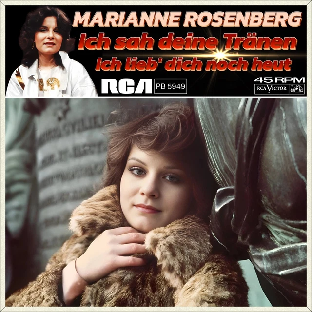 7& MARIANNE ROSENBERG Ich sah deine Tränen (Coverversion ABBA One Of Us ...