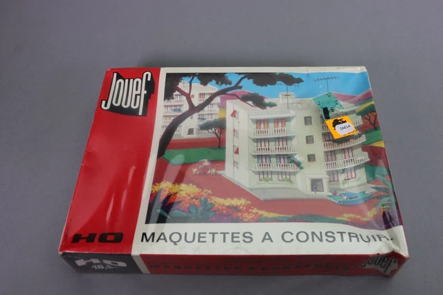 ZA614 JOUEF TRAIN Maquette Ho 1986 Immeuble moderne 1972/2001 EUR 69,00 ...