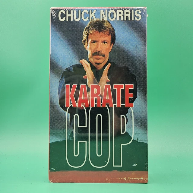 KARATE COP (VHS) Chuck Norris Sealed VHS Vintage Movie Tape Martial ...