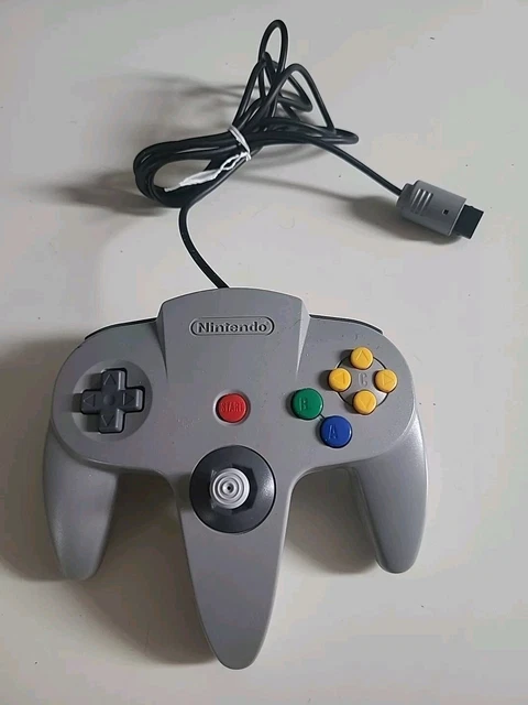 NINTENDO 64 N64 Grey Controller - Tested Joystick Drift $24.99 ...