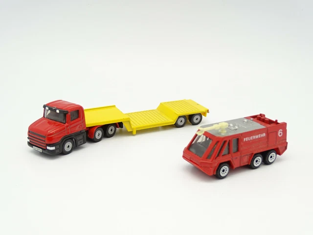 SIKU 3933 CAMION Scania Semi Remorque Porte Char - PicClick IT