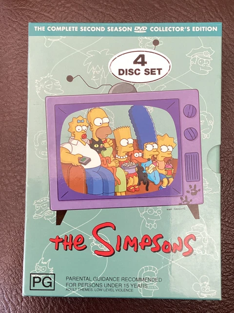 THE SIMPSONS: THE Complete Second Season DVD (Region 4) Box Set EUR 6 ...