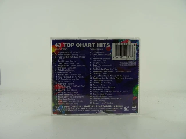 VARIOUS ARTISTS NOW THAT'S WHAT I CALL MUSIC! 62 (2xCD) (176) 20+ Track ...