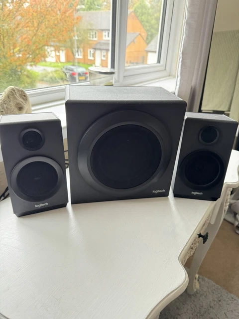 LOGITECH Z333 S-00154 2.1 Powered Multimedia Speakers With Sub-Woofer £ ...