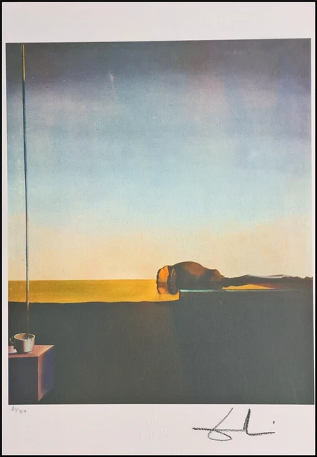 SALVADOR DALI * The Real Painting *50 x 35 cm*signed lithograph*limited ...