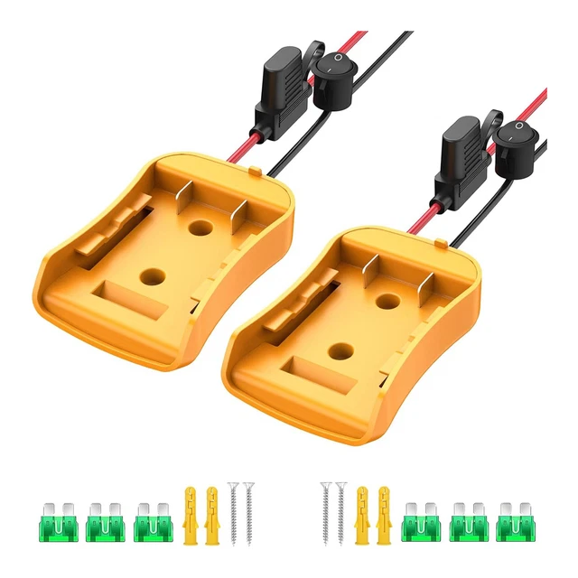 2 PACKUNGEN Wheels-Adapter für 20 V, Wheels-Batteriekonverter-Kit mit Si7547 EUR 18,99 - PicClick DE