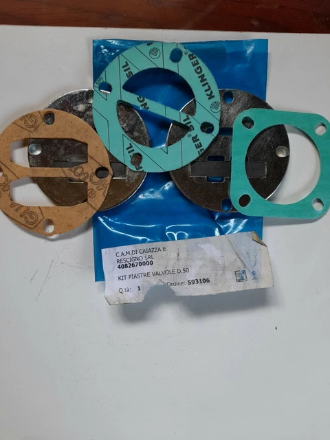 KIT PLAQUE DE Montage Vannes Et Joints pour Compresseur EUR 30,00 - PicClick FR