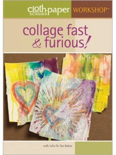 COLLAGE FAST & Furious (Cloth Paper Scissors Workshop) - DVD - VERY ...