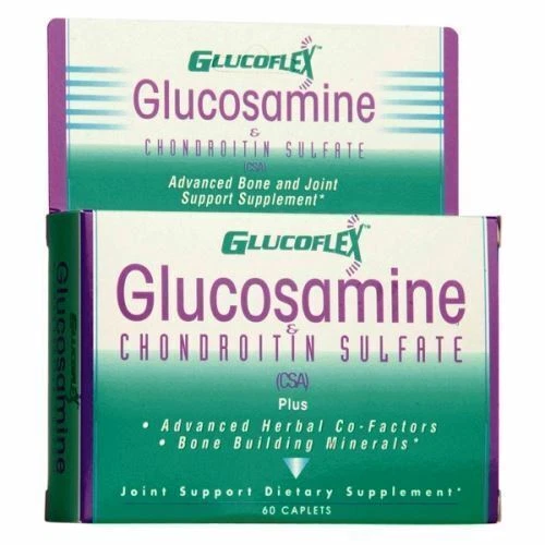 GLUCOSAMINE & CHONDRIOTIN Sulfate 60 Caplets By Glucoflex £24.36 ...