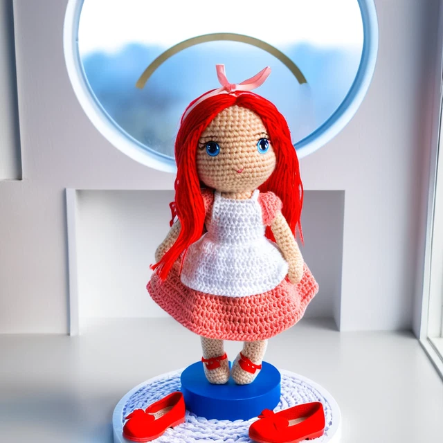 ALICE-INSPIRED DOLL CROCHET Pattern PDF - Mignon Amigurumi DIY Toy ...