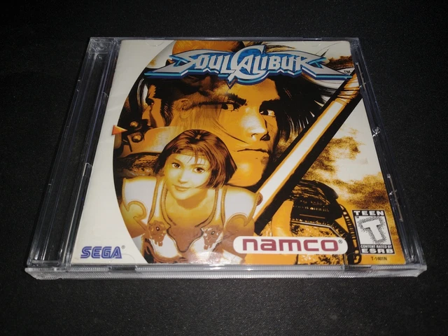 SOUL CALIBUR SOULCALIBUR Namco Sega Dreamcast Dc Ex+ NM Condition ...