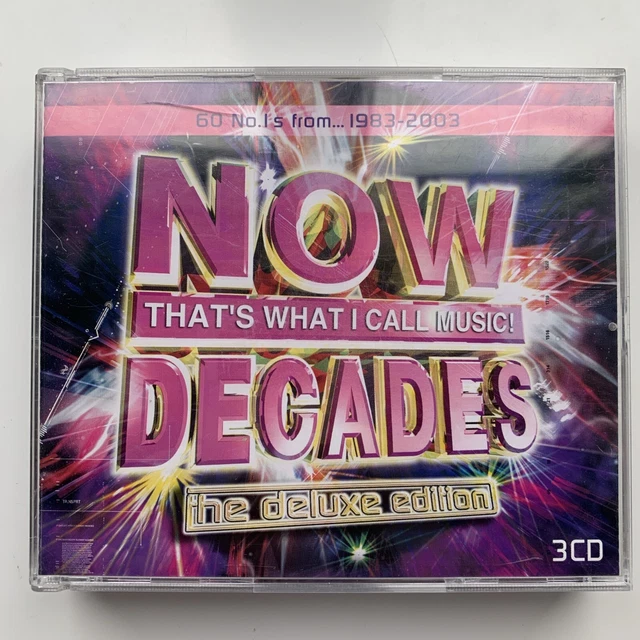 NOW THAT'S WHAT I Call Music! - Decades | The Deluxe Edition £18.99 ...