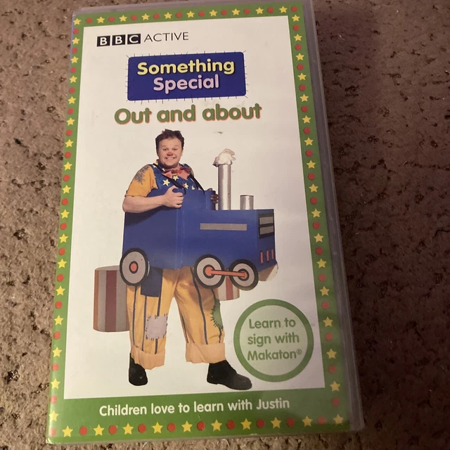 BBC ACTIVE SOMETHING Special Out and About Mr Tumble C beebies Makaton ...