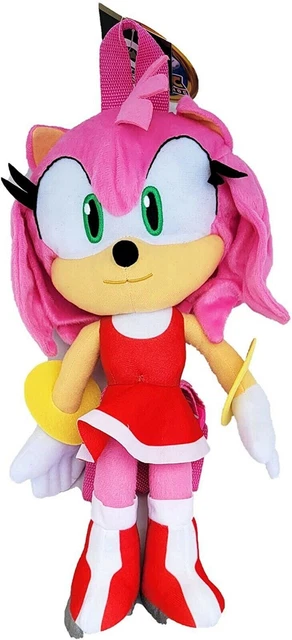 SONIC THE HEDGEHOG Amy Rose SONIC Plush Backpack 16 inch - Pink EUR 40 ...