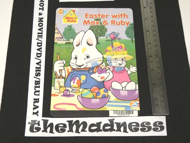 PASQUA CON MAX e Rubino Nick Jr. Scheda Backer* NON UN DVD FILM VEDI ...