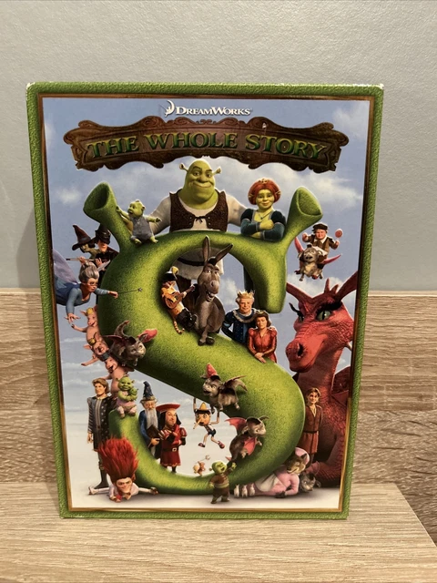 SHREK 1-4 - The Whole Story Complete Collection (Box Set) (DVD, 2010) £ ...