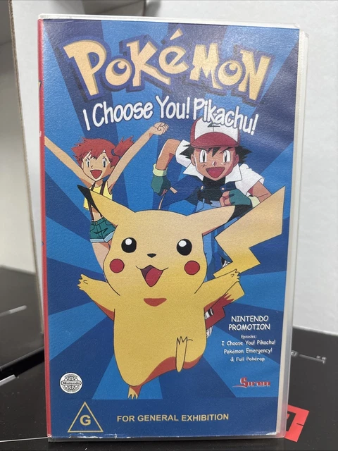 POKÉMON I CHOOSE You! Pikachu! - Promotional Tape (Video Still Sealed ...