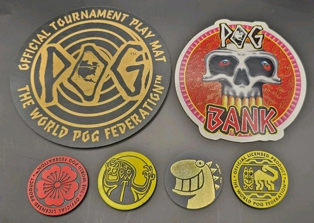 POG KINI ×4 Plus Matt And Pog Bank Good Condition! Slammer £21.99 ...