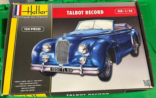 HELLER 80711 1:24th scale Talbot Lago Record Soft top £17.35 - PicClick UK