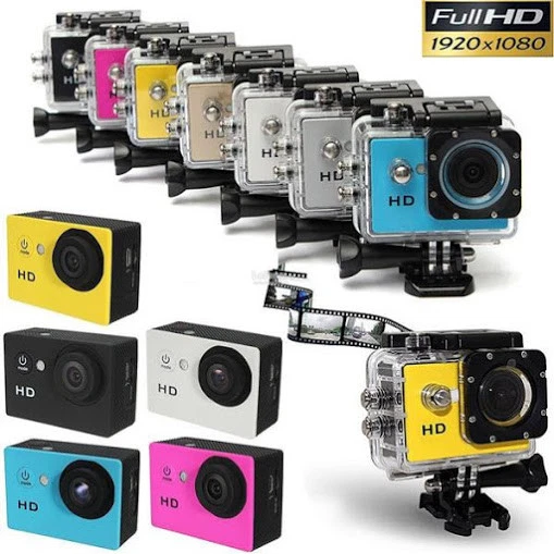 GOPRO TELECAMERA FULL HD1080P Sport Camera GO PRO SUBAQUEA 30MT FULL HD ...