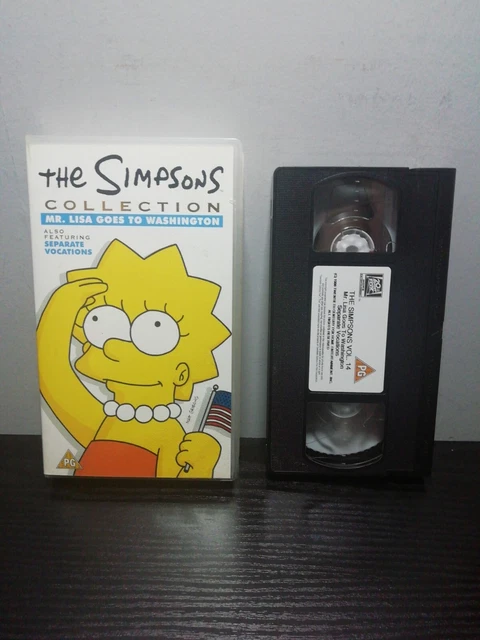 FOX - THE Simpsons - Collection - VHS Video Tape PAL UK - Mr Lisa Goes ...