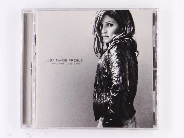 LISA MARIE PRESLEY To Whom It May Concern CD elvis storm and grace ...