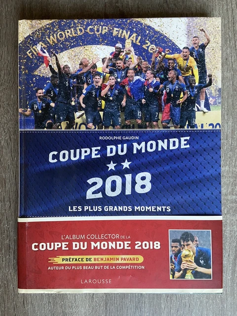 LIVRE COUPE DU monde 2018 Dédicace Benjamin Pavard Neuf (voir Photos ...