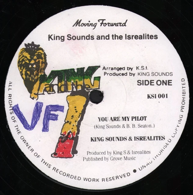 VINYLE KING SOUNDS and the Israelites You Are My Pilot 12 pouces ...