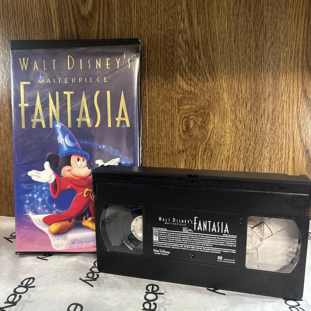 WALT DISNEY MASTERPIECE Fantasia VHS Tape. £10.59 - PicClick UK