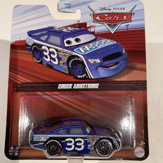 DISNEY PIXAR CARS Chuck Armstrong 33 Mood Springs 2024 On The Road $49. ...