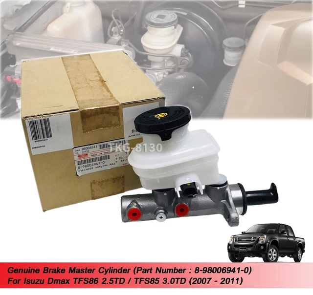 GENUINE BRAKE MASTER Cylinder For Isuzu Dmax 2.5L 3.0L 2007 2008 2009 ...
