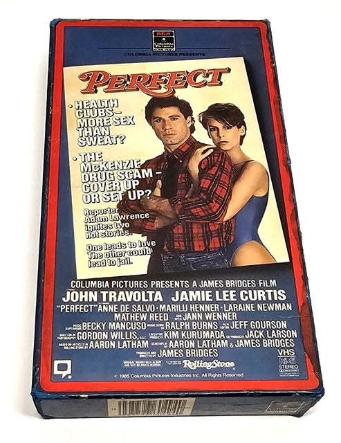 PERFECT VHS 1985 John Travolta Jamie Lee Curtis £4.68 - PicClick UK