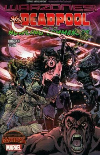 MRS DEADPOOL AND the Howling Commandos TP - Marvel Comics - X-Men Wade ...