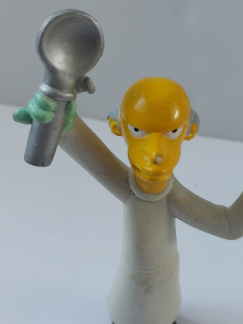 THE SIMPSONS 2001 Halloween Mad Scientist Mr Burns Fast Food Toys ...