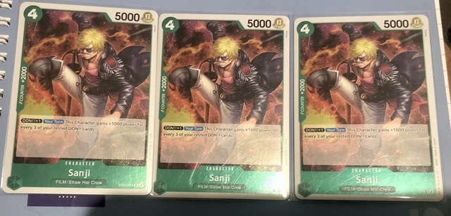 SANJI EB01-014 - One Piece Card Game Memorial Collection ENGLISH Rare NM $6.99 - PicClick AU