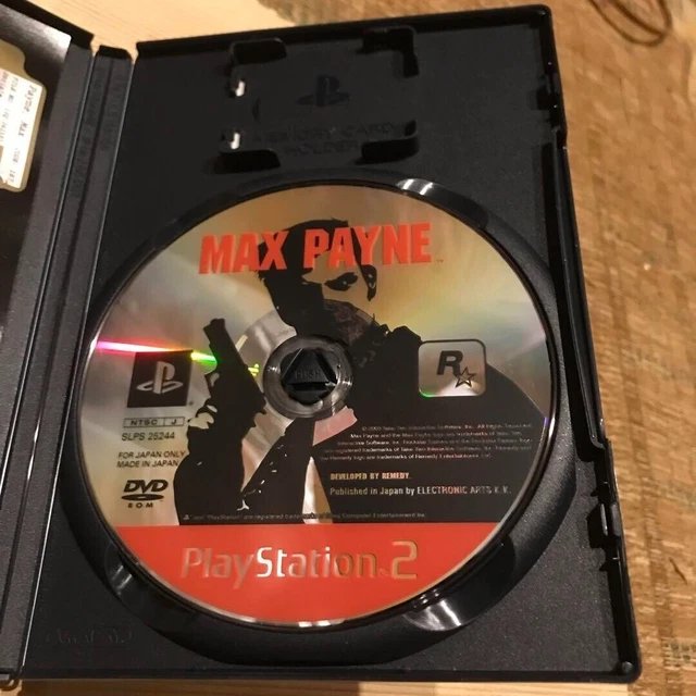 PLAYSTATION2 PS2 MAX Payne Shooter Video game software Japanese ver ...