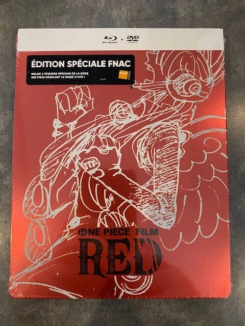ONE PIECE FILM : RED - Steelbook Collector Édition Limitée FNAC - BlU-RAY zone B EUR 80,00 ...