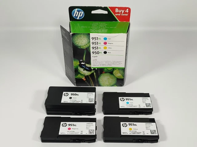 ORIGINAL ORIGINAL HP 950XL/951XL Multipack B/C/M/Y Tintenpatronen ... ORIGINAL ORIGINAL HP 950XL/951XL Multipack B/C/M/Y Tintenpatronen ...