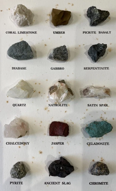 TRÉSORS DE LA Terre Roches & Minéraux La Géologie De Chypre 15 ...