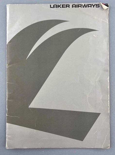 LAKER AIRWAYS BAC1-11 Boeing 707 Douglas Dc-10 Airline Safety Card ...