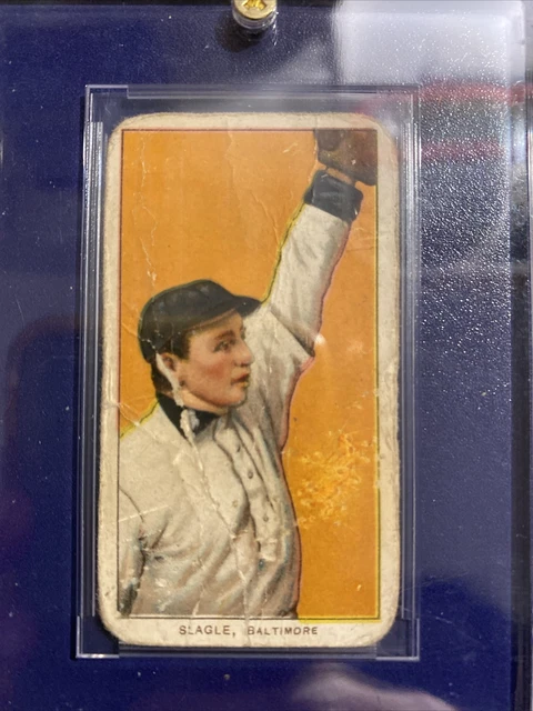 1909 T206 JIMMY Slagle Pauvre Caporal Doux 350 Baseball Baltimore ...