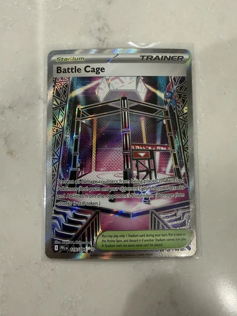 BATTLE CAGE 116/94 Pokémon TCG Phantasmal Flames Full Art Ultra Rare £2 ...