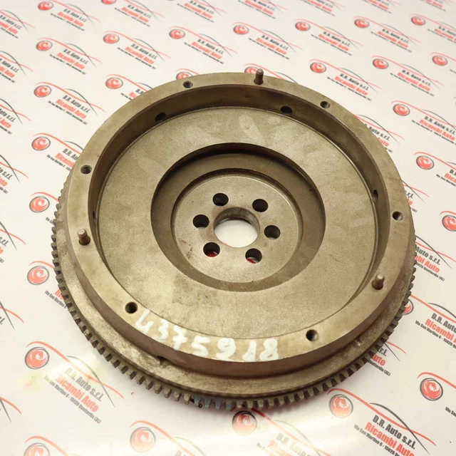 4108618 VOLANT D'INERTIE Moteur Complet De Engrenage Dentée 123 Dents ...