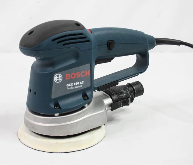 BOSCH PROFESSIONAL GEX 150 AC Exzenterschleifer 150 mm Schleifteller Staubbox EUR 199,95 ...
