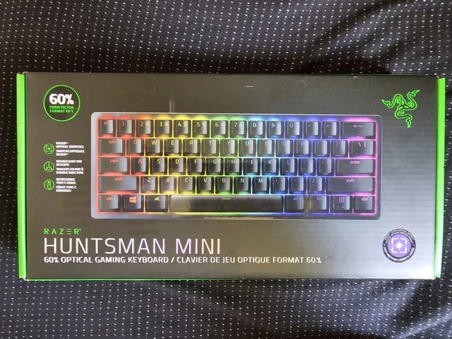 RAZER HUNTSMAN MINI Keyboard RGB Linear Optical Switches NEW In Box $79 ...