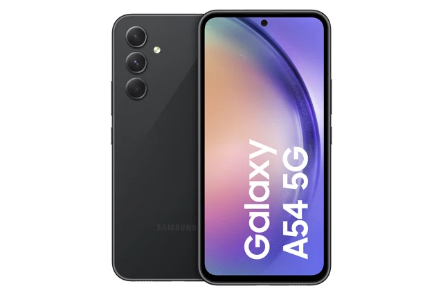 SAMSUNG A546B GALAXY A54 5G 128 GB Schwarz Android Smartphone 6,4 ...