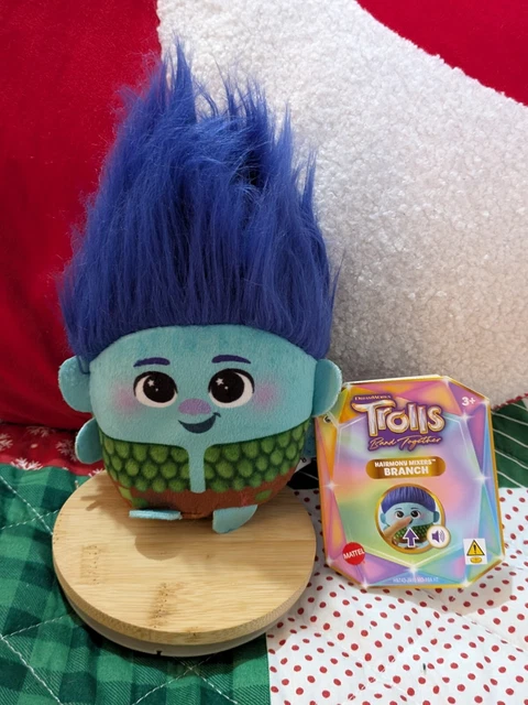TROLLS BAND TOGETHER "BRANCH" SOFT PLUSH TOY With Sound 6" BNWT £14.00 ...