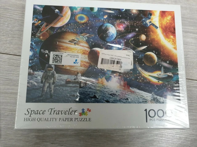 SPACE TRAVELER 1000 Piece Jigsaw Puzzle Brand New Sealed Planets ...
