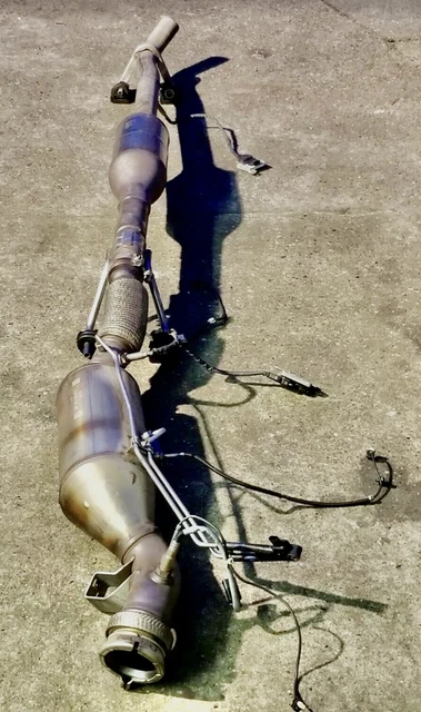 GENUINE MERCEDES SPRINTER Dpf . Catalytic Converter + Back Box ...