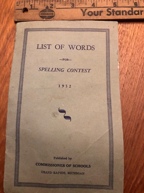 Vintage Words List FOR SALE PicClick vintage-words-list-for-sale-picclick